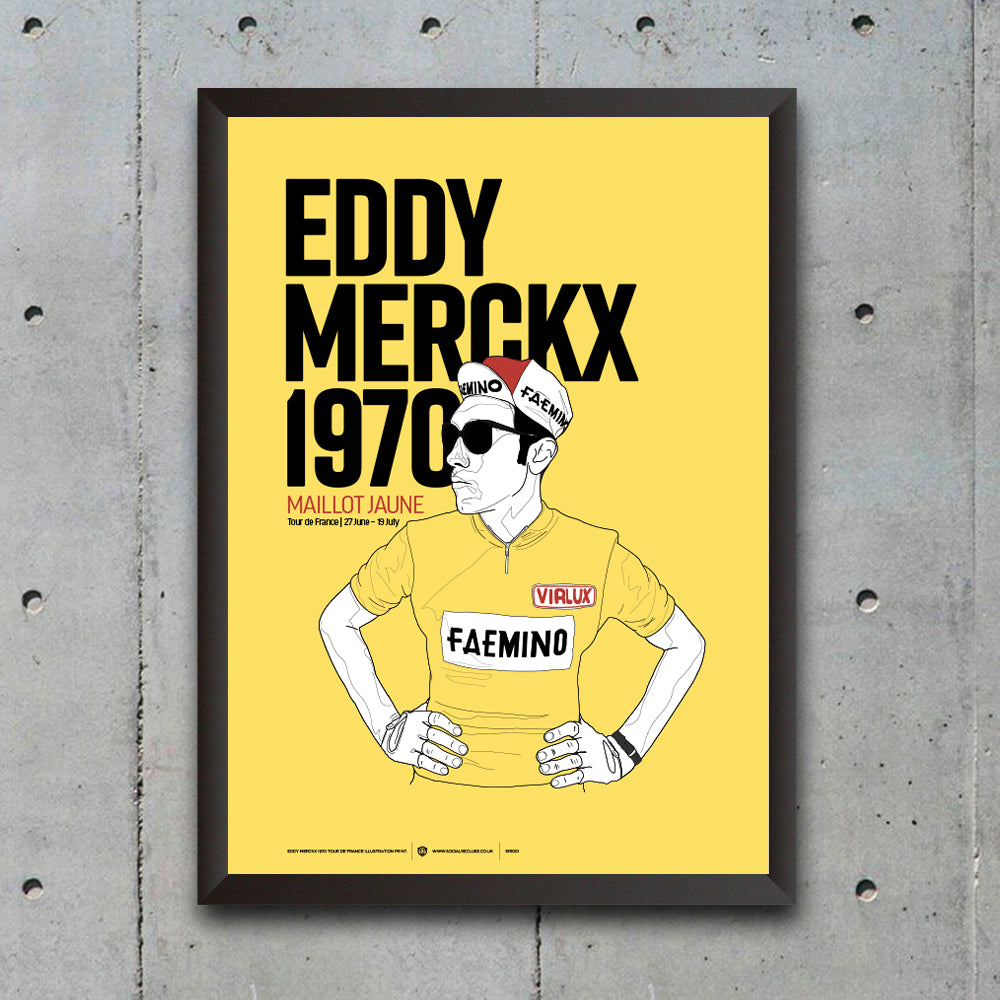 EDDY MERCKX - LIMITED EDITION PRINT – Social Recluse